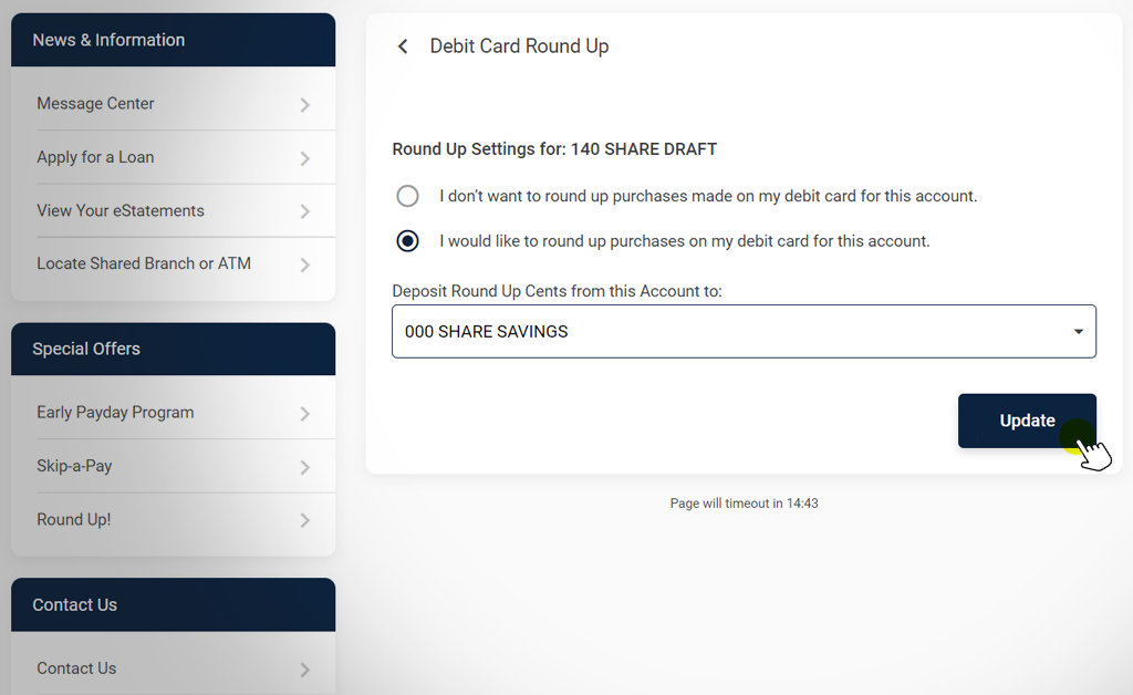 Round Up - Notre Dame Federal Credit Union